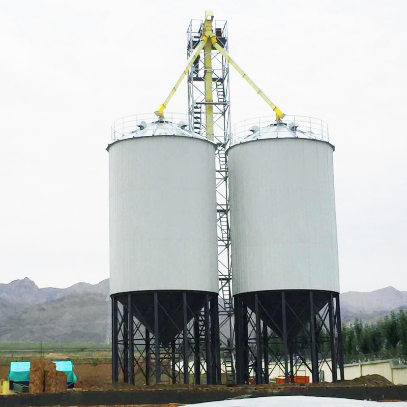 Grain Storage Silo for Paddy Bottom 3000 Ton Steel High Quality 100 ...