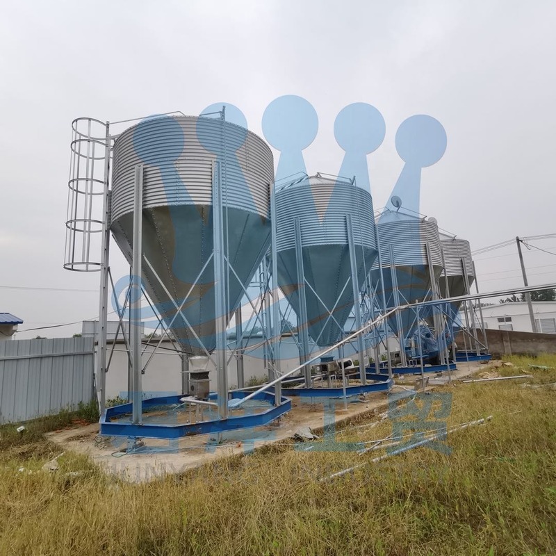 Farms Small Silo 2-30T For Animal Husbandry Grain Storage System ...