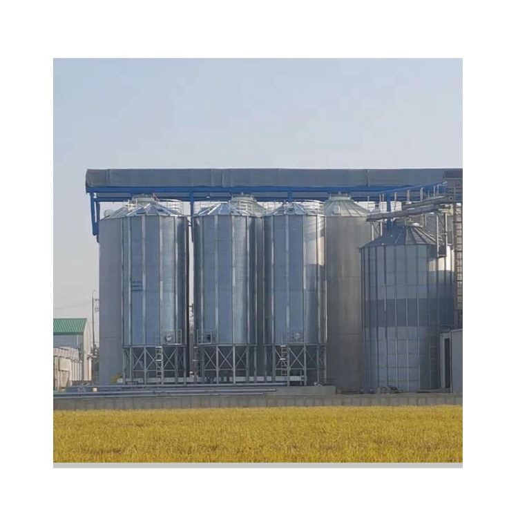 Grain Storage Silos Grain Storage Hopper Hot Dipped Galvanized Steel ...